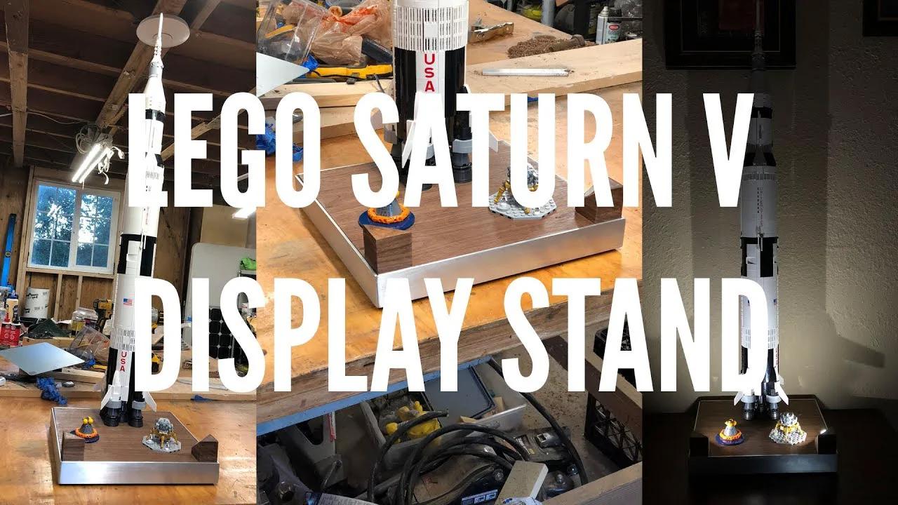 [0030] LEGO Saturn V Display Stand