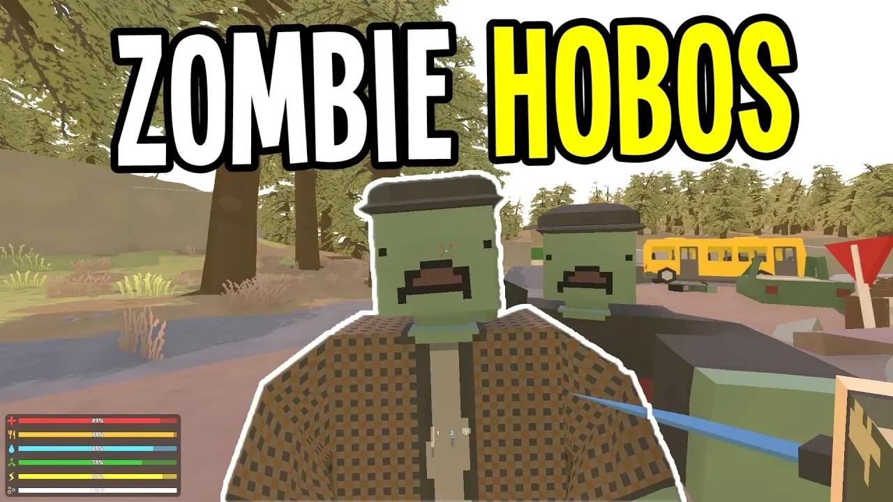 Unturned - SNAZZY HOBO ZOMBIES - Carpat Map - Ep. 2