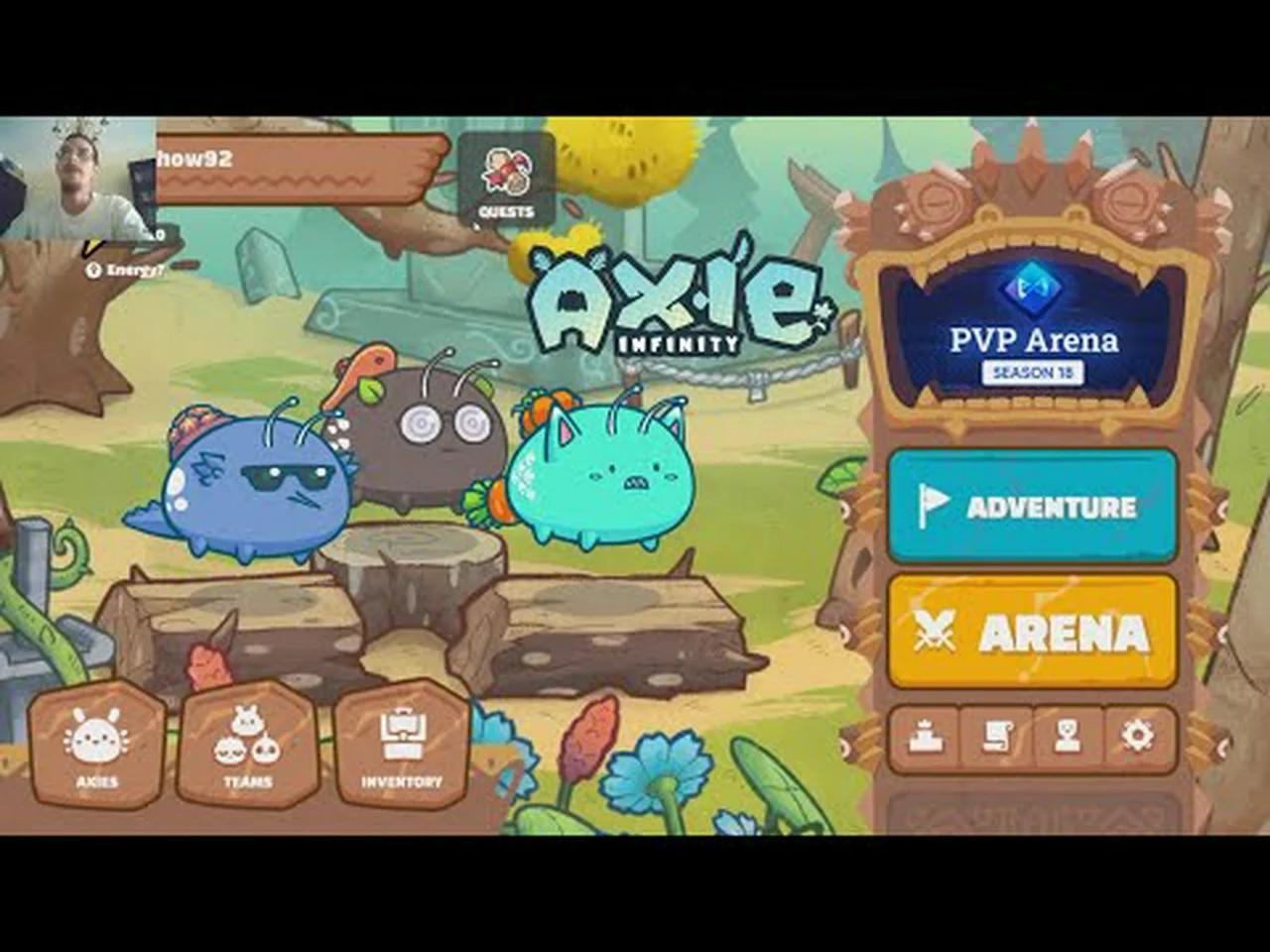Taking Care Of My Axie Infinity Arena "Business"