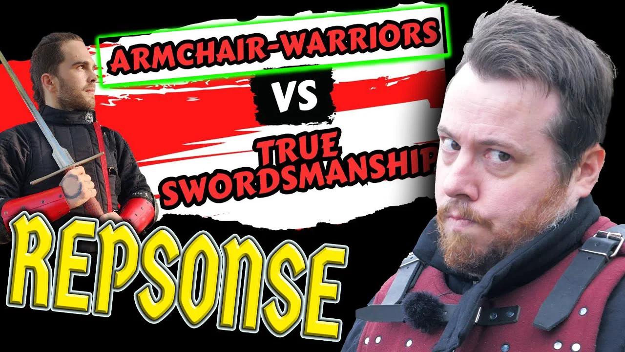 Sellsword Arts ATTACKS the sword community calling us ARMCHAIR WARRIORS ...