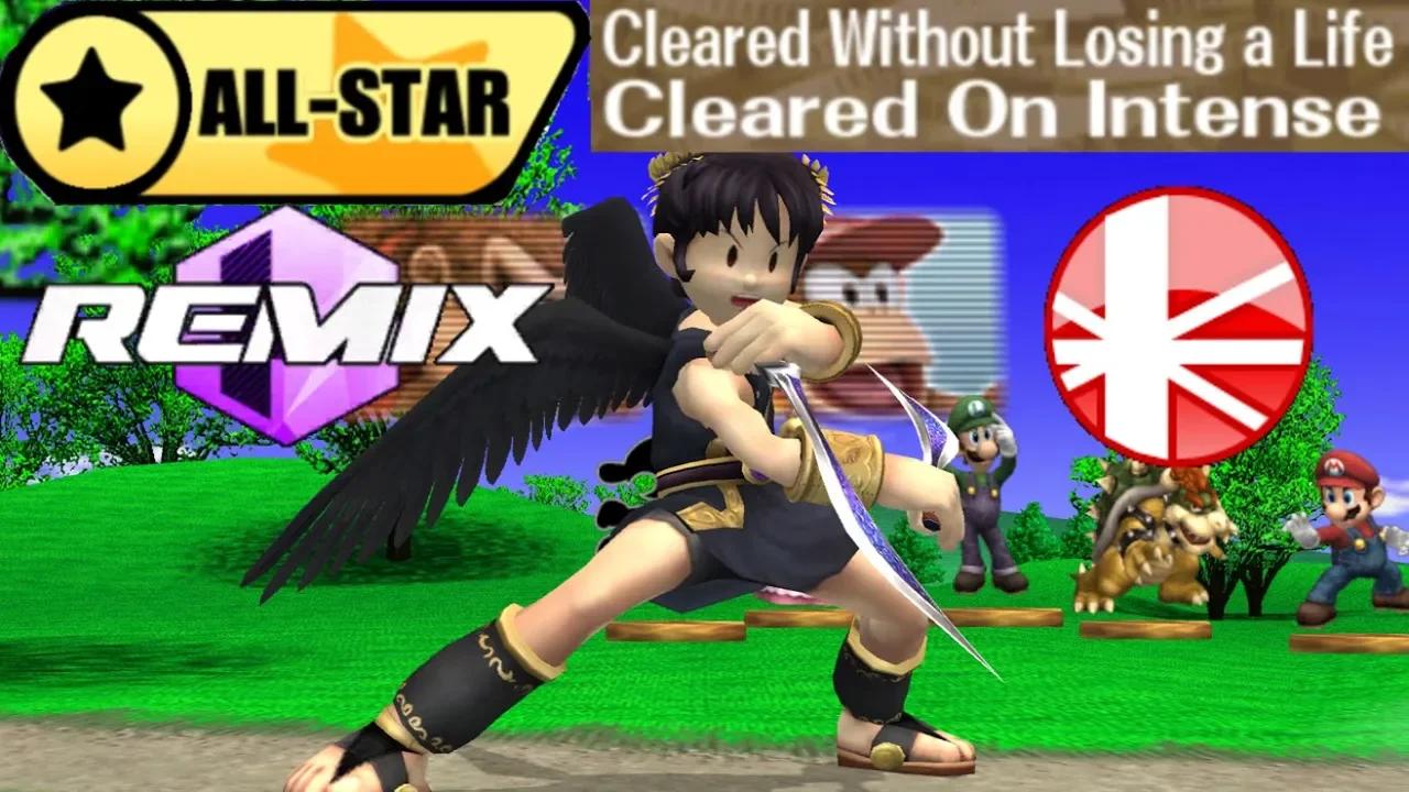 Project M Ex Remix 0.95b - All Star Mode on Intense with Dark Pit