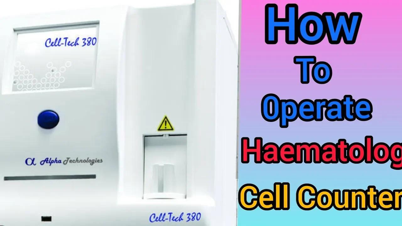 How To Operate Haematology Cell Counter || 3 part Cell Counter || CBC