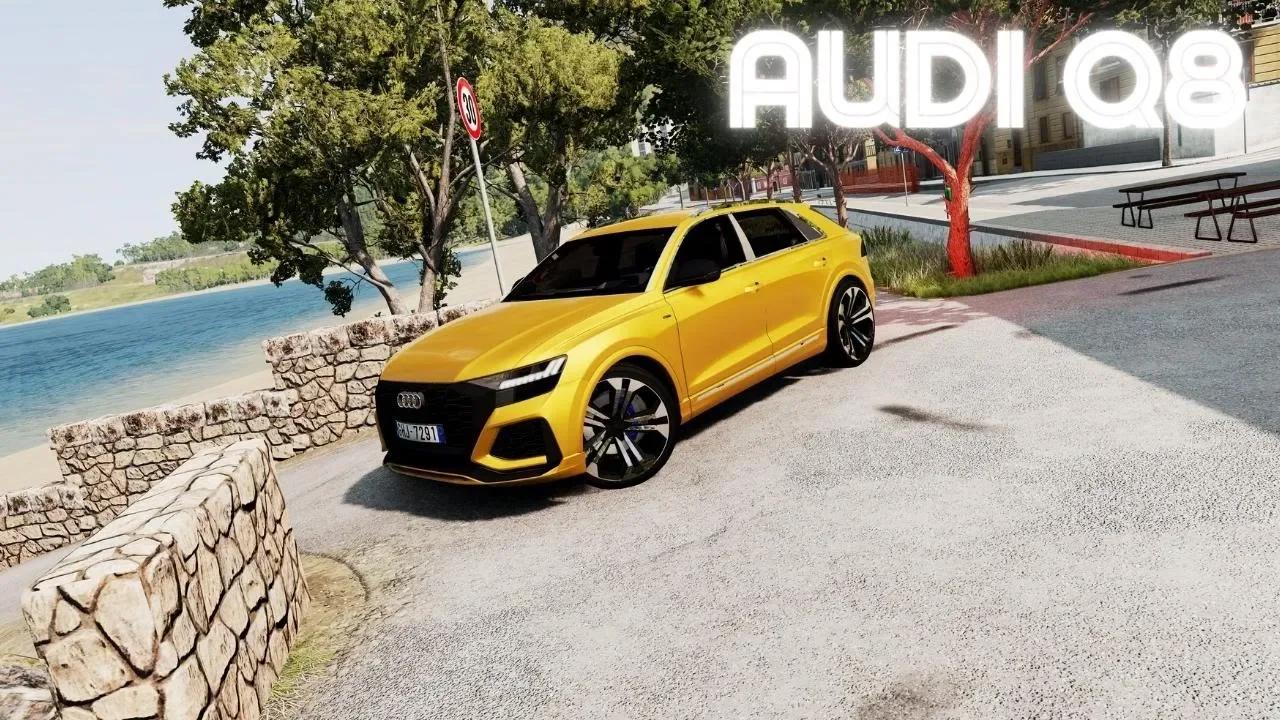 Luxurious Coastal Journey: Audi Q8 Gameplay Adventure! Island To Sea