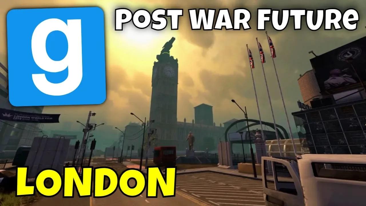 Garry's Mod Map Review: rp_clocktowerdawn (Post War Future London)