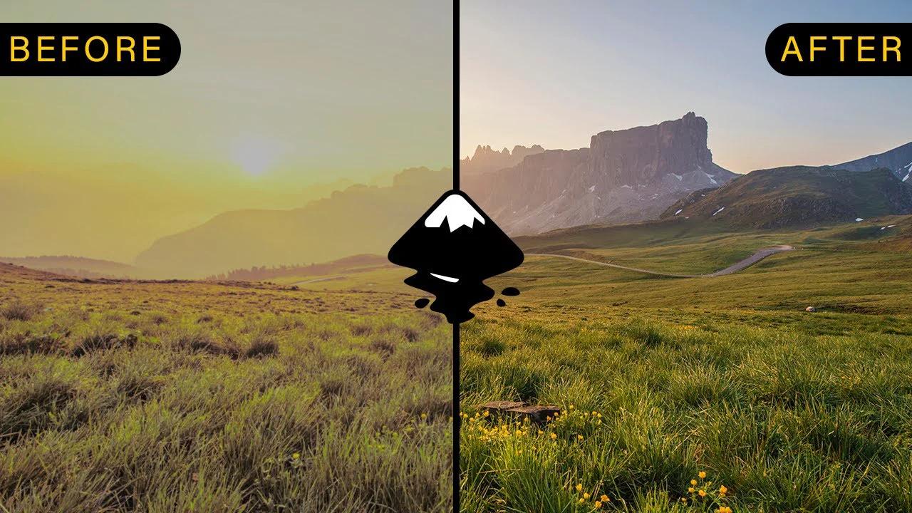 How to use the color solarization to edit photos in Inkscape