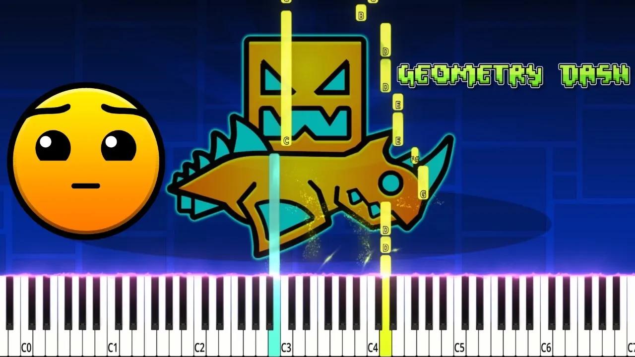 GEOMETRY DASH LEVEL 9 | Cycles - Piano Tutorial