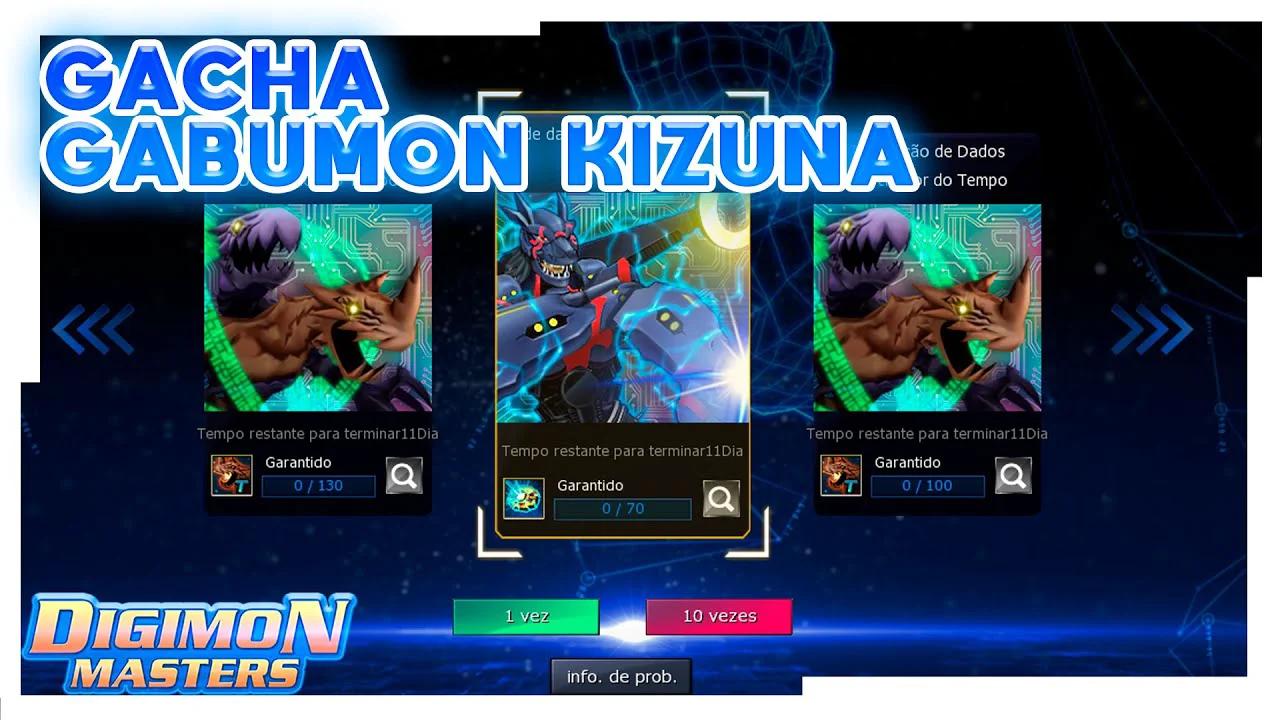 Gacha Gabumon Kizuna - Digimon Masters Online