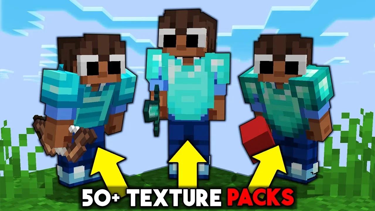 I Installed 50 Minecraft Texture Packs To Answer THIS Question