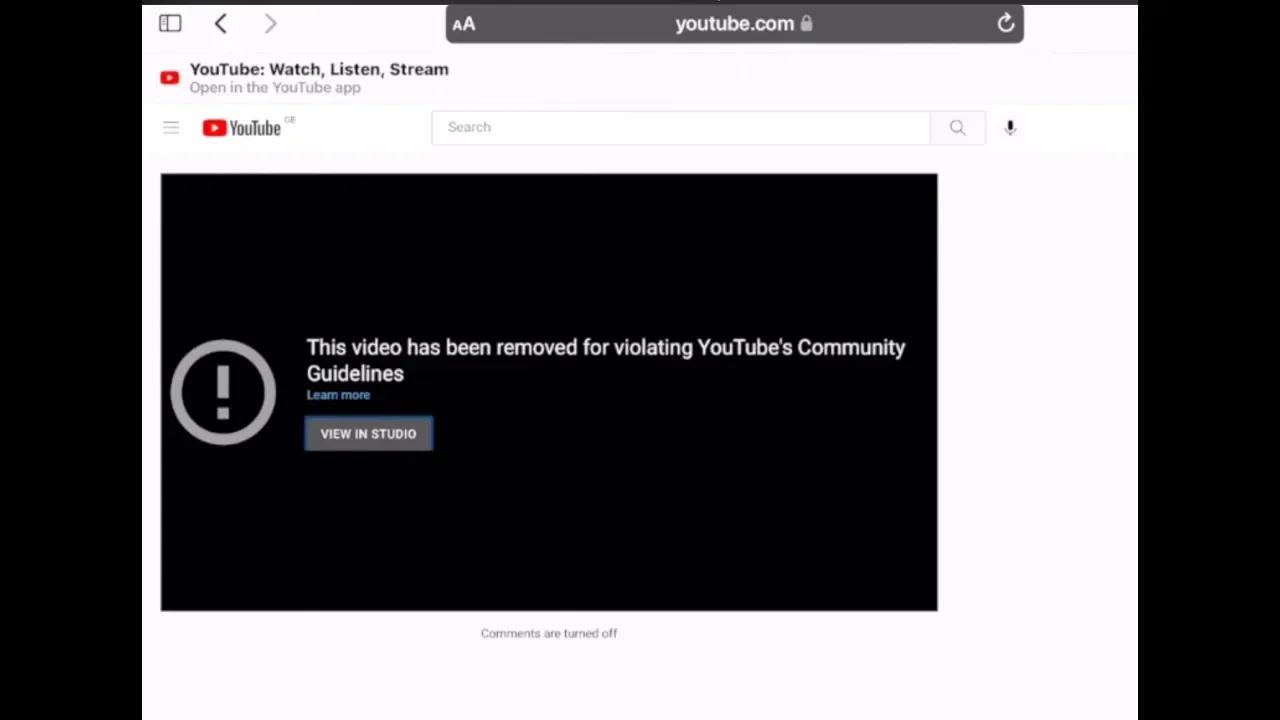 Youtube community Guidelines Double Standards