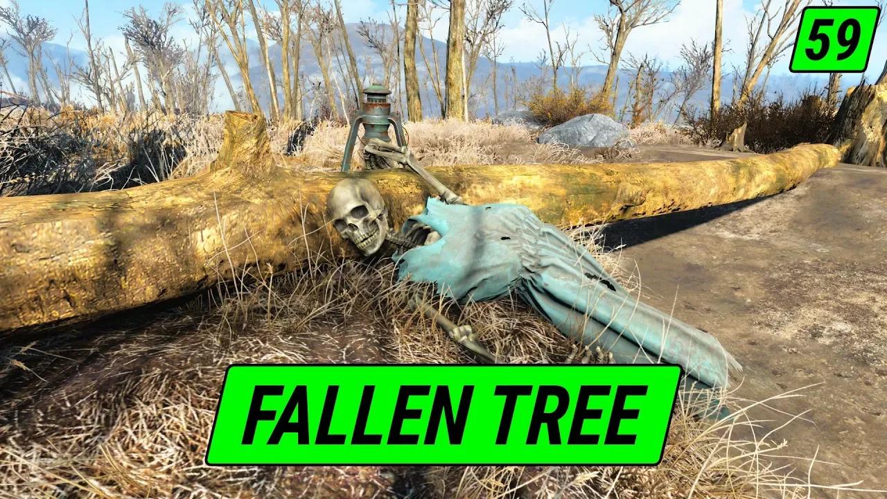 Fallen Tree | Fallout 4 Unmarked | Ep. 59