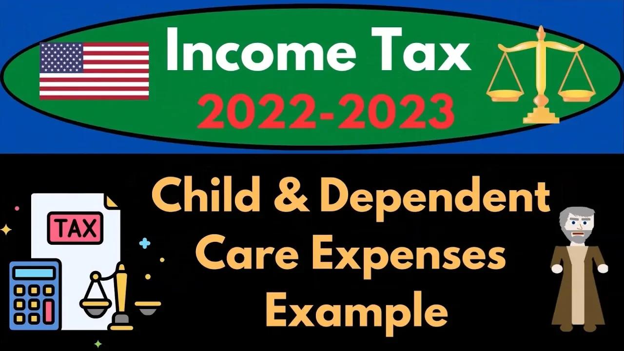 Child & Dependent Care Expenses Example 8610 Income Tax Preparation ...