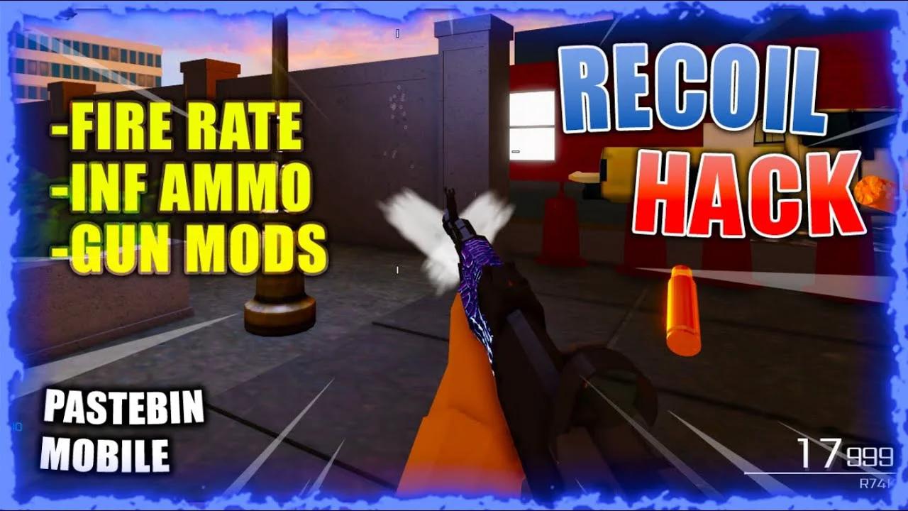 Roblox RECOIL Script Hack | GUN MODS, INFINITE AMMO, INCREASE FIRE RATE, UNLOCK ALL | (*PASTEBIN*)