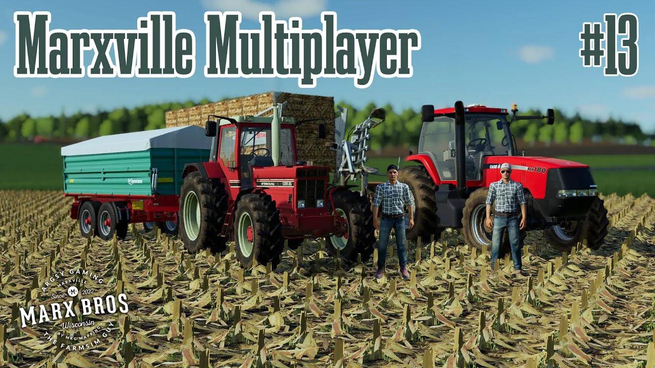 Back at the Harvest - Marxville Multiplayer with Argsy - Episode 13 - FS19