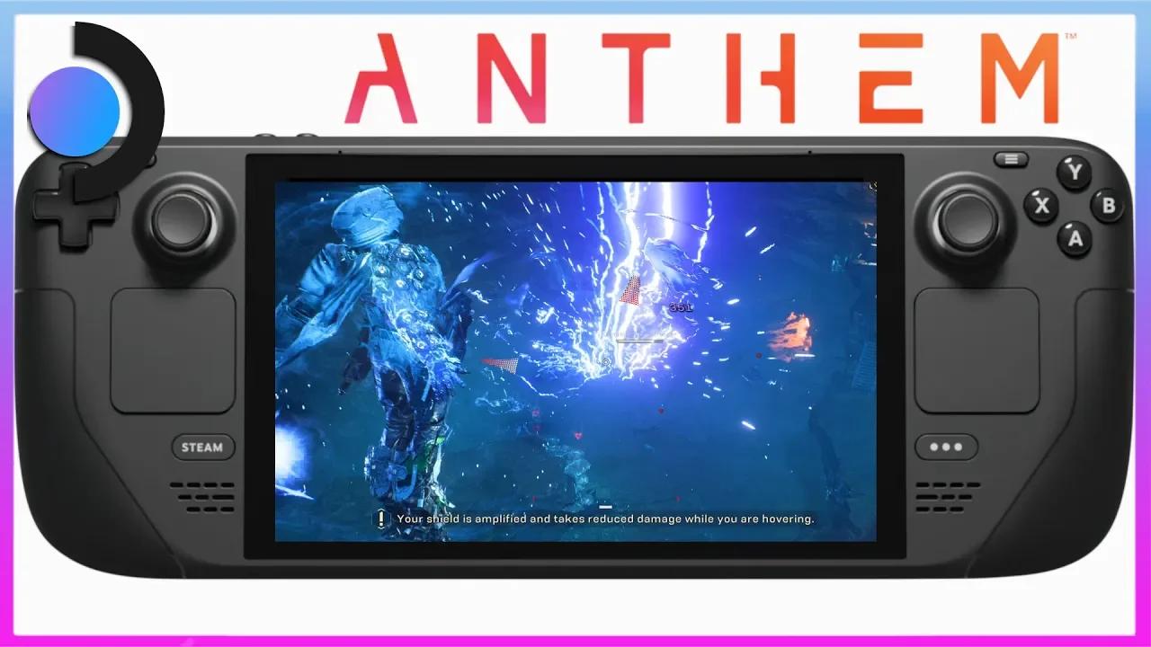 Steam Deck Gameplay - Anthem - Steam OS - Origin Launcher