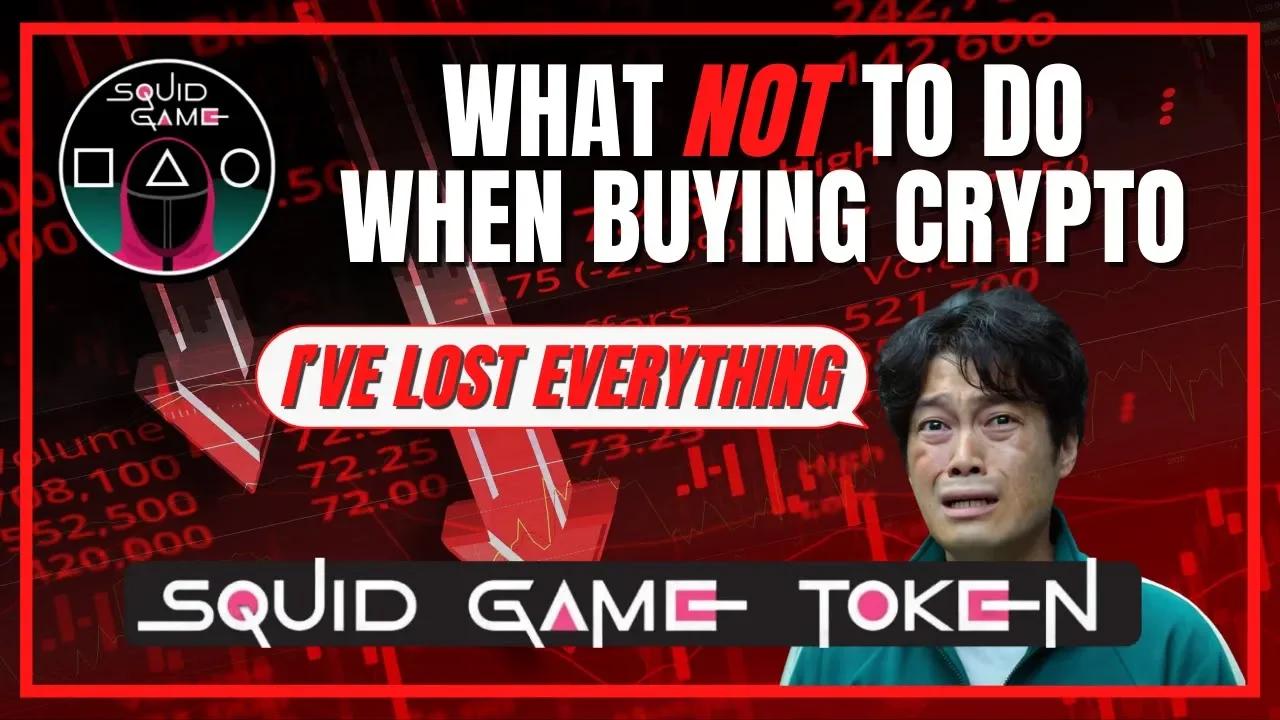 Squid Game Token and How to Avoid Losing Everything! SQUID | Squid Game ...