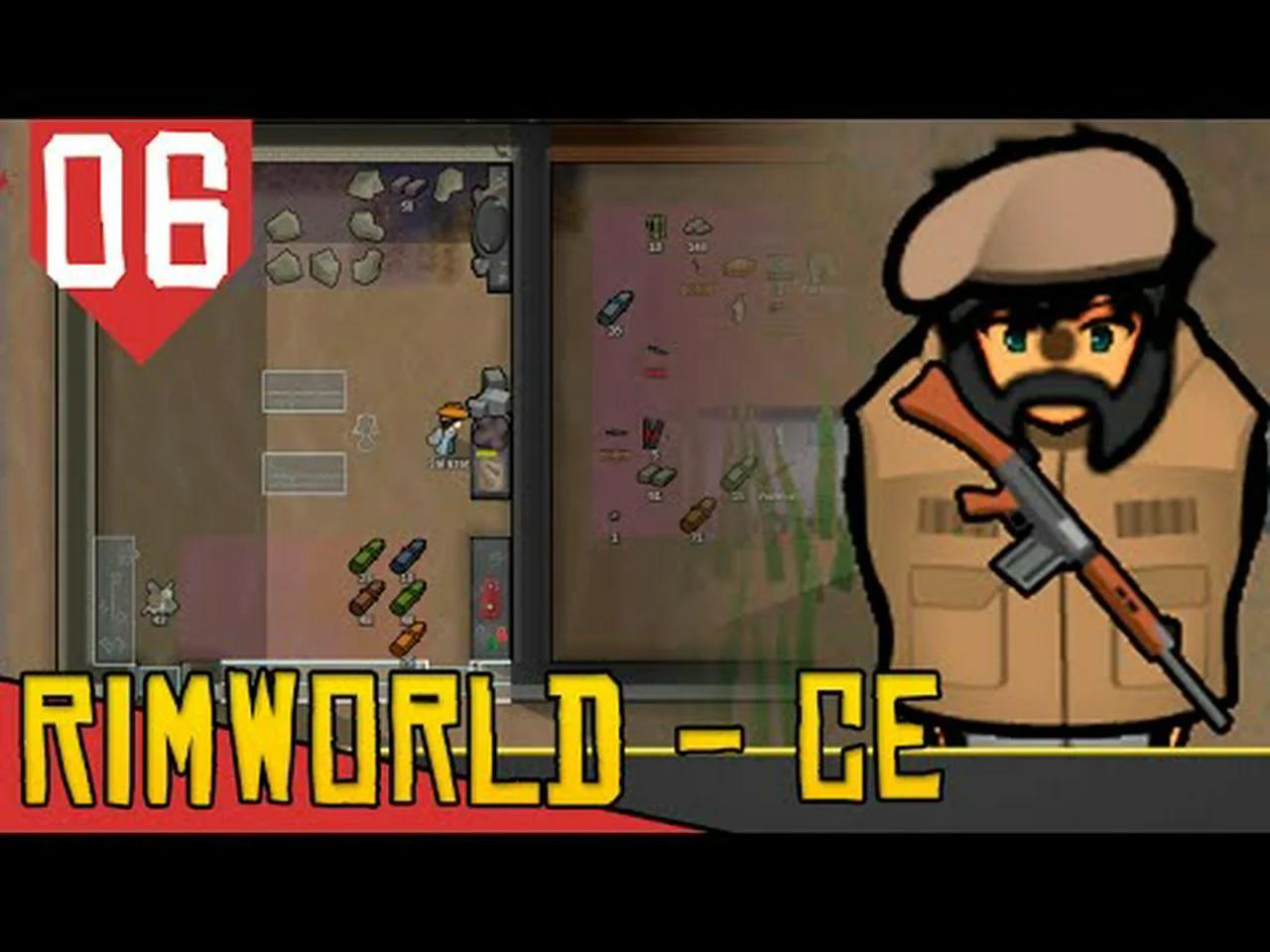 Viagem TEMPORAL - Rimworld Combat Extended #06 [Série Gameplay PT-BR]