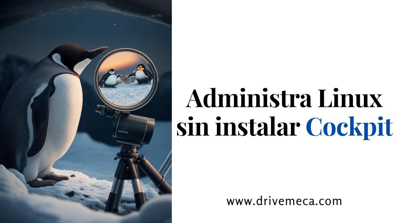 Cockpit Linux Tutorial - Como usarlo en Linux remoto sin haberlo instalado