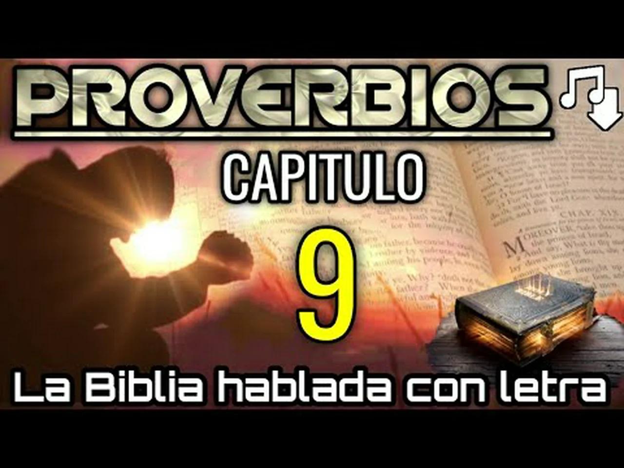 🔴 PROVERBIOS Capitulo 9 hablado Con Letra ( La Sabiduría y la mujer ...