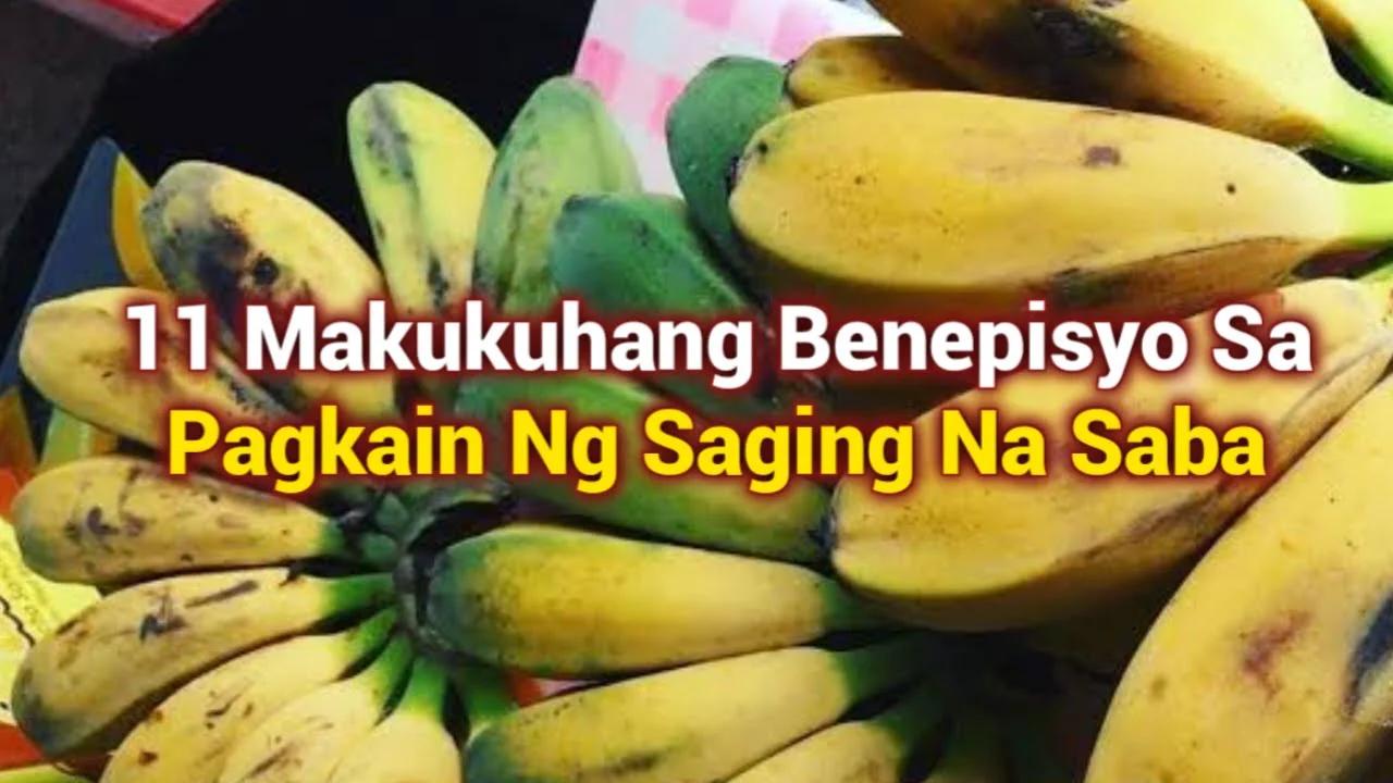 11 Makukuhang Benepisyo Sa Pagkain Ng Saging Na Saba | Halamang Gamot ATBP 121