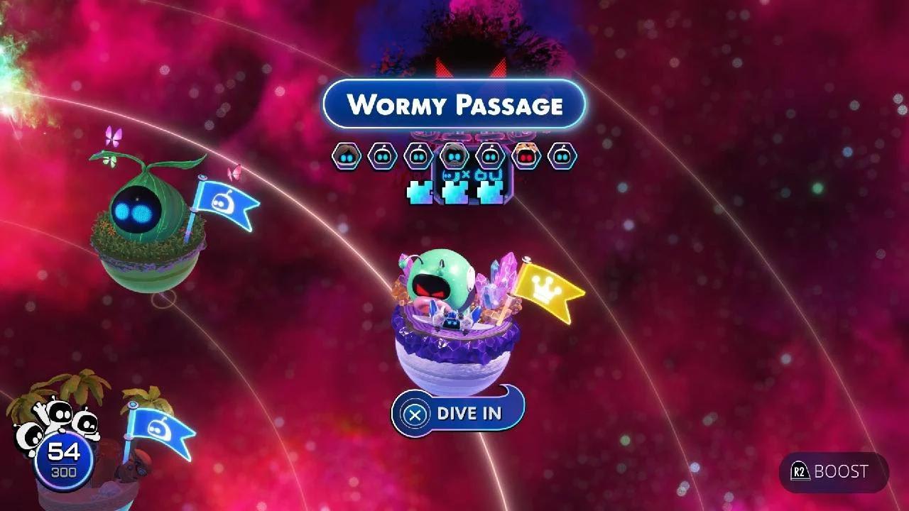 ASTRO BOT Wormy Passage
