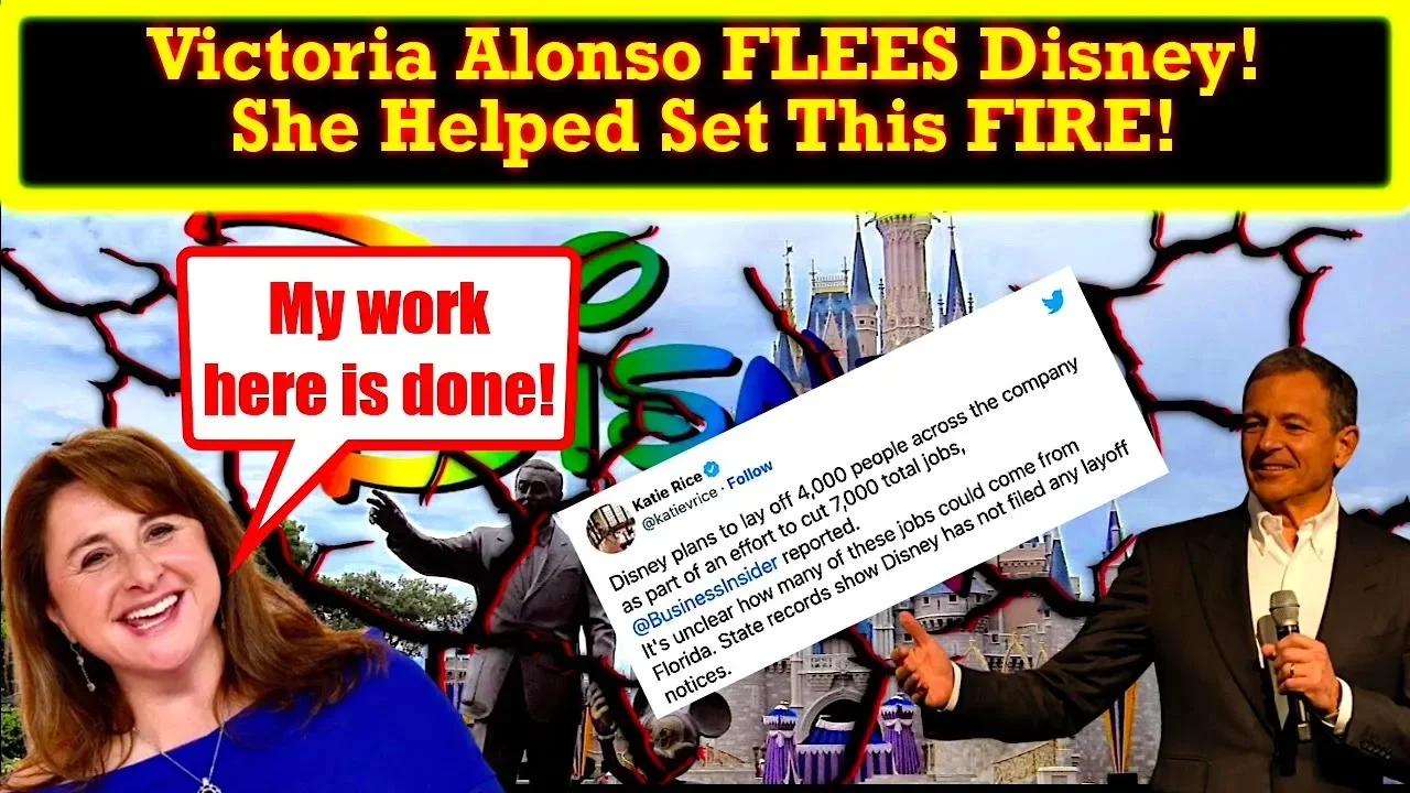 Victoria Alonso LEAVES Disney After Setting It On Fire With Her Not So ...