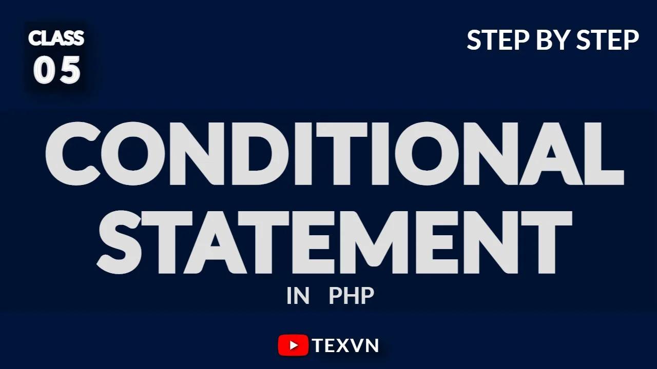 If Else Conditional Statements In Php Step By Step Php Tutorial Class 5 In اردوहिन्दी