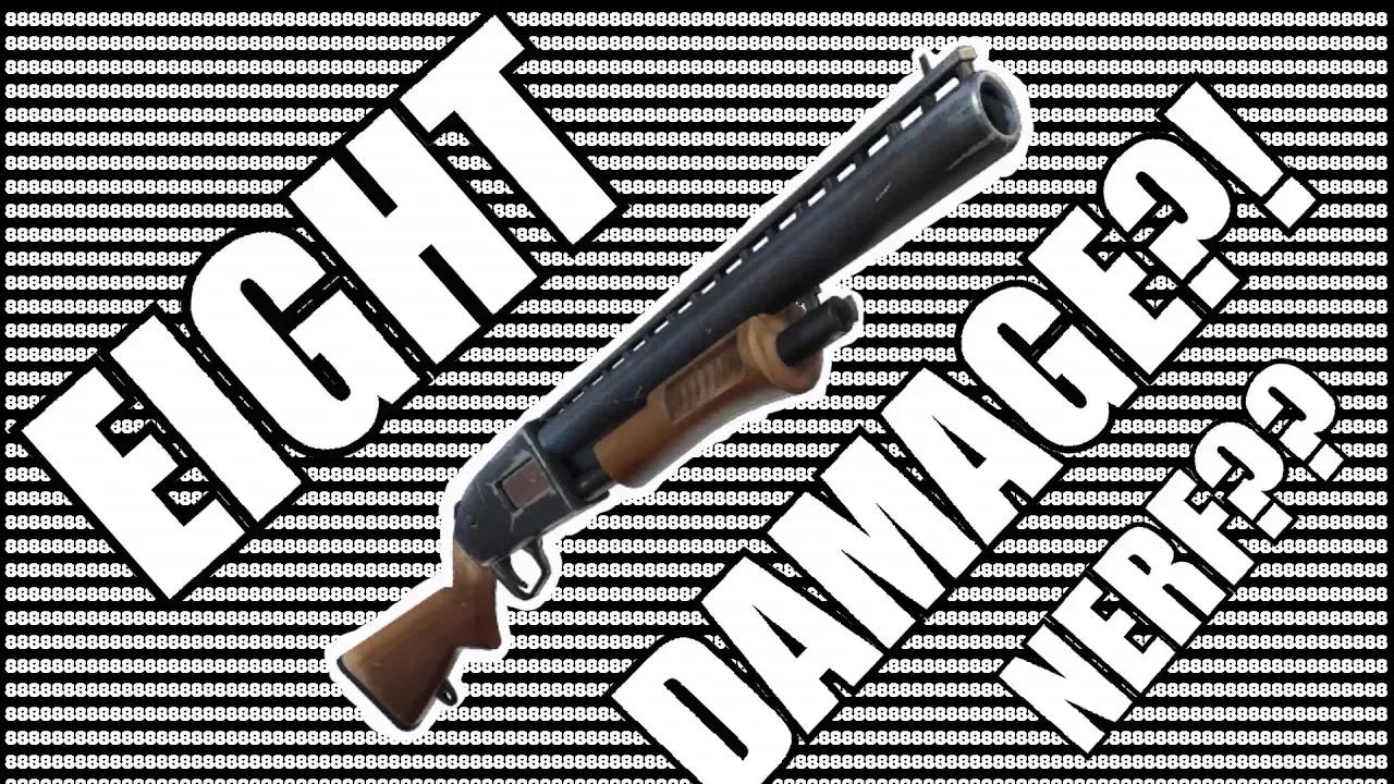 EIGHT DAMAGE WITH THE PUMP!!!! - Fortnite BR Moments