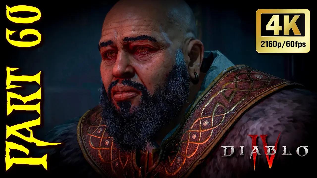 DIABLO 4 NECROMANCER Gameplay Part 60 FULL GAME Walkthrough 4K PC ULTRA #diablo4 #diablo #diabloiv