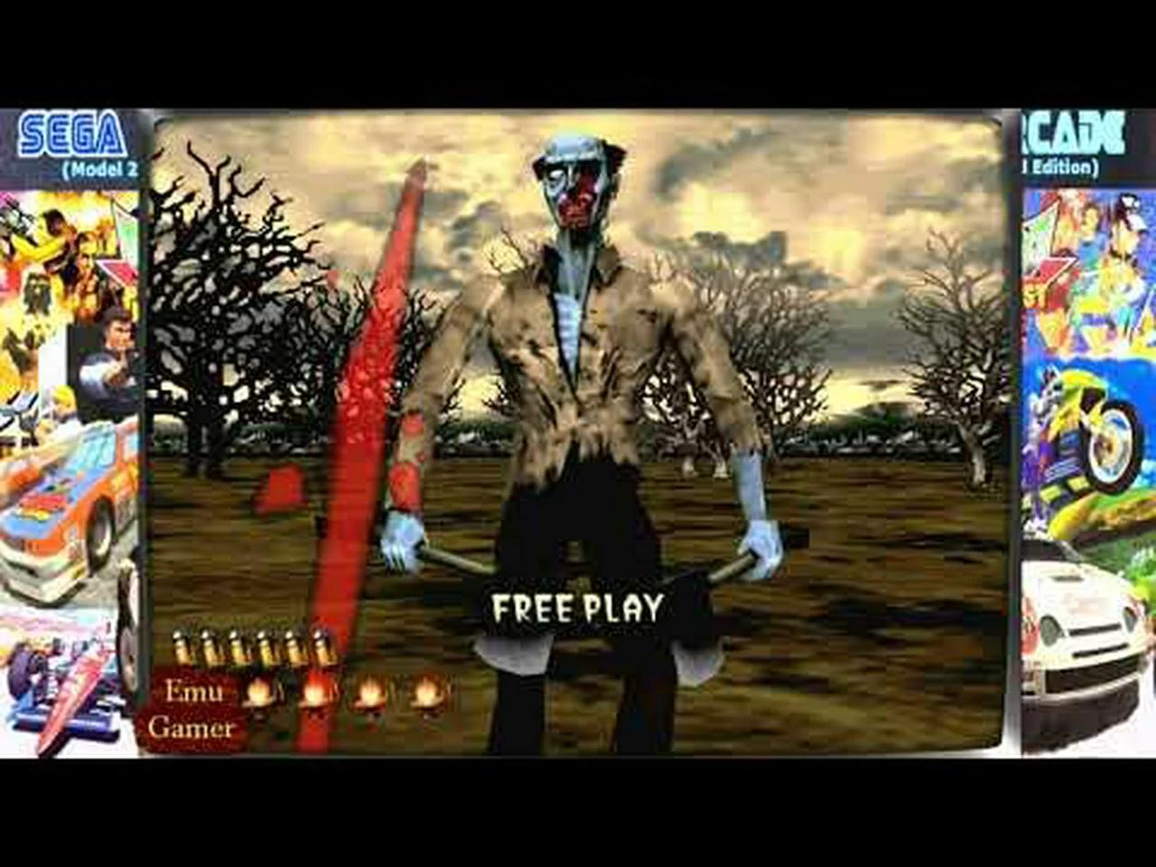The House of the Dead 1996 (Sega Model 2) - Full Playthrough (M2 ...