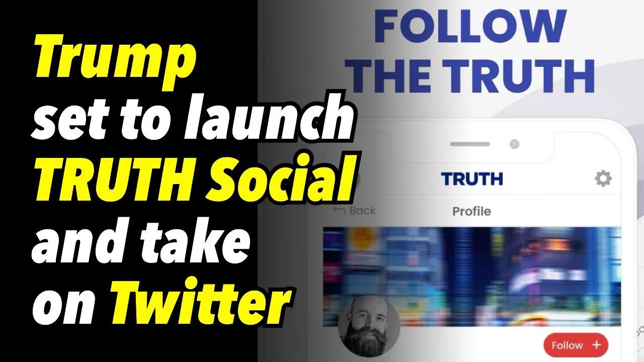 Trump set to launch TRUTH Social. Trolls Dorsey and Twitter