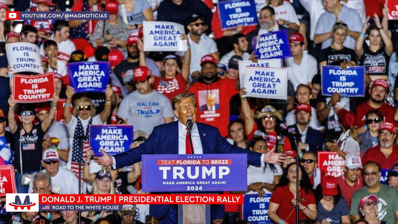 🇺🇸 Donald Trump | MAGA Rally in Portsmouth, New Hampshire (Jan 17, 2024 ...