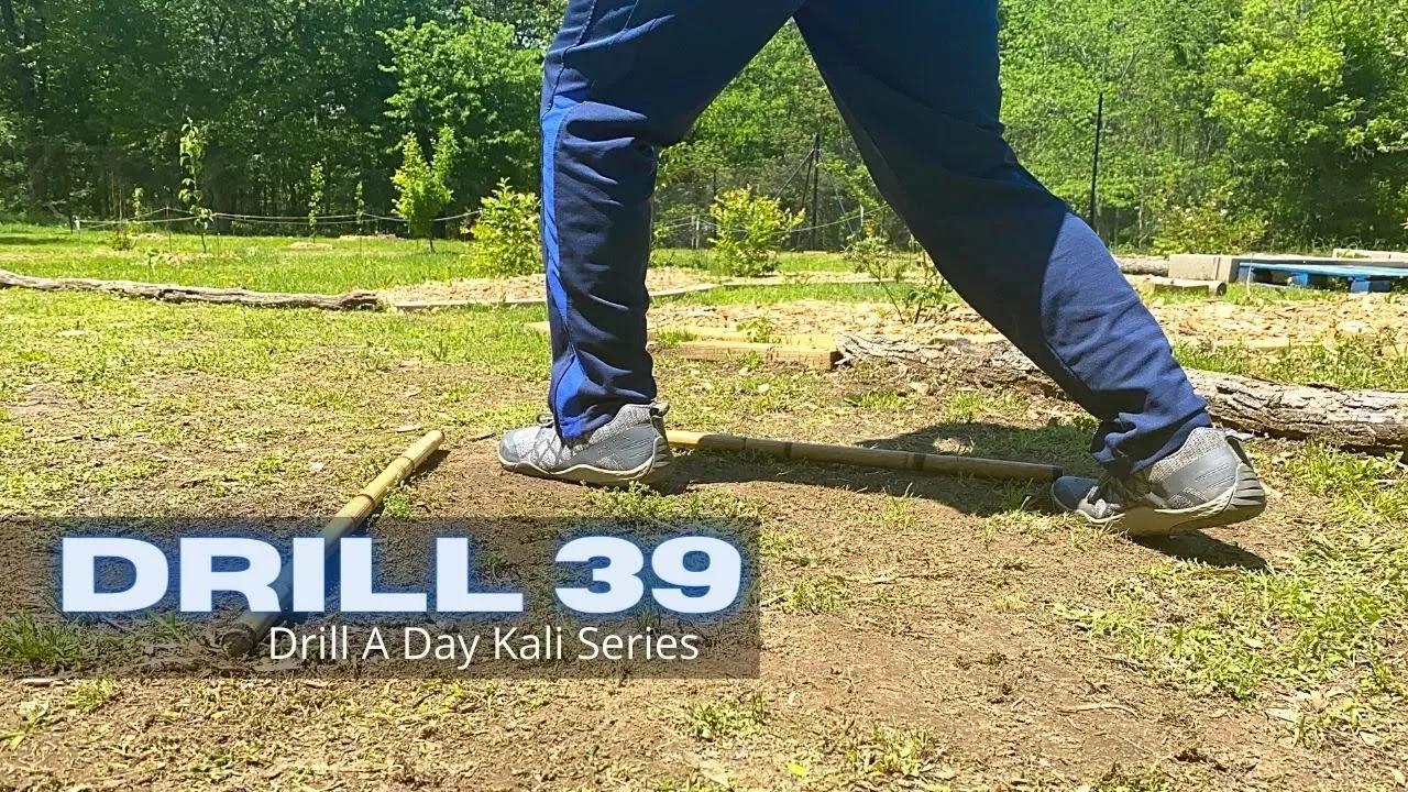 DRILL 39 Footwork - Drill A Day Kali | Filipino Martial Arts Arnis