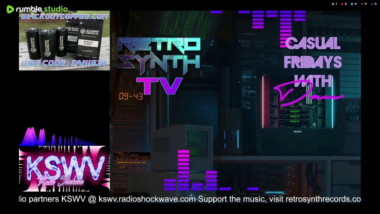 Synthwave -RetroSynth - KSWV Radio Shockwave - Casual Friday's With Dan ...