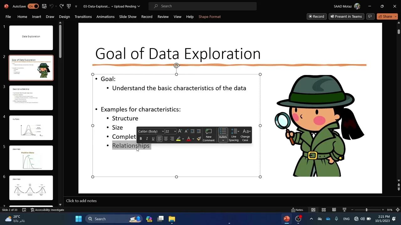 Data Science - Data Exploration - Part 1