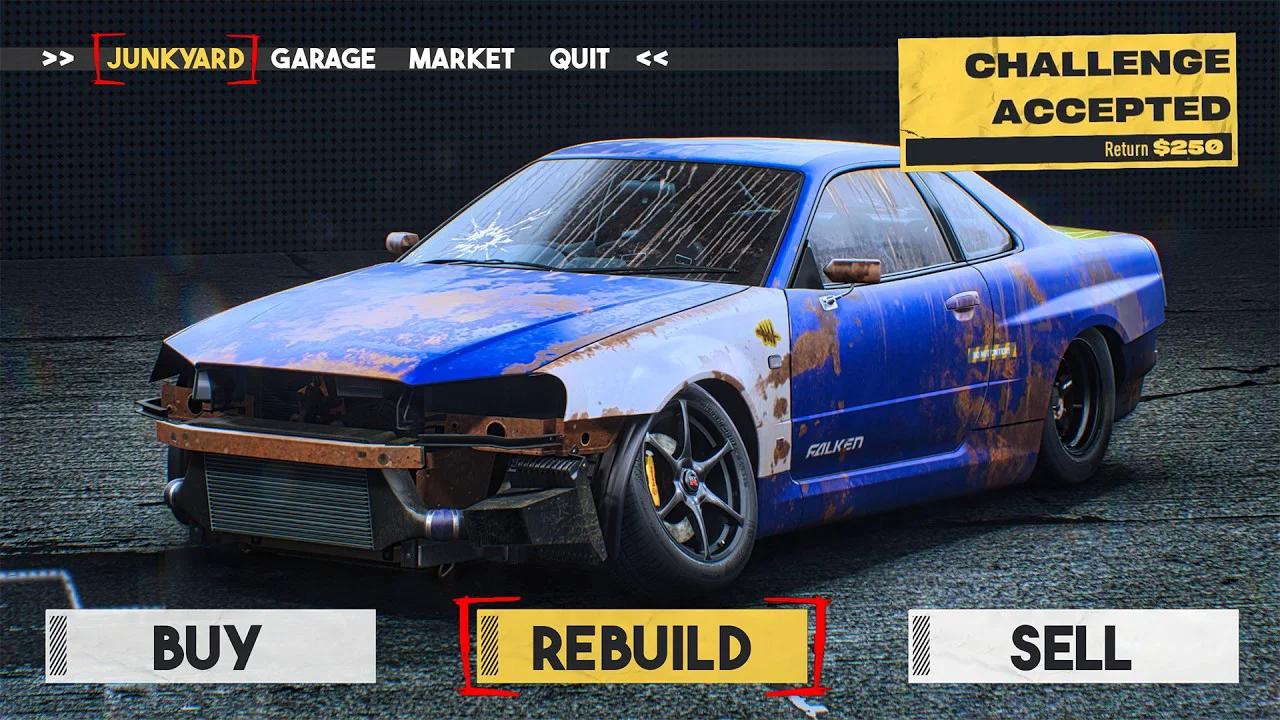 Rebuilding a Nissan Skyline GT-R R34 V-Spec - NFS Unbound Junkyard