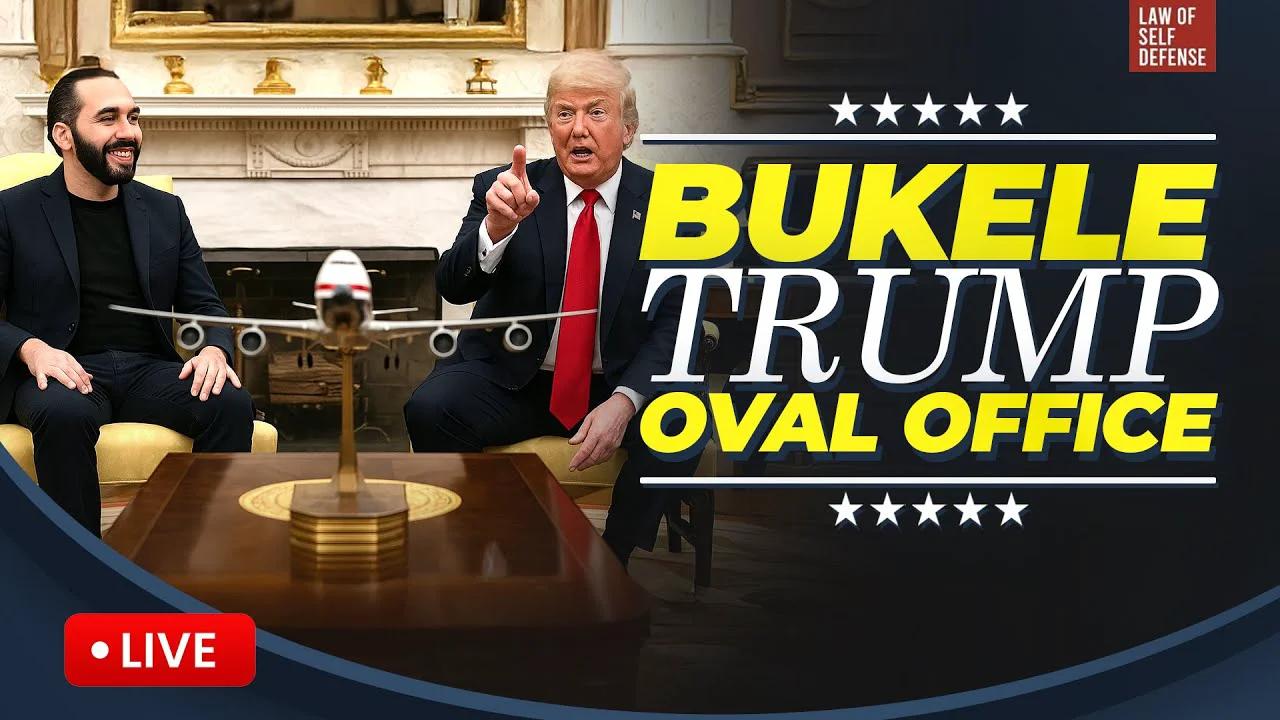 Lawyer Breaks Down Trump & Bukele in Oval Office: FIREWORKS!