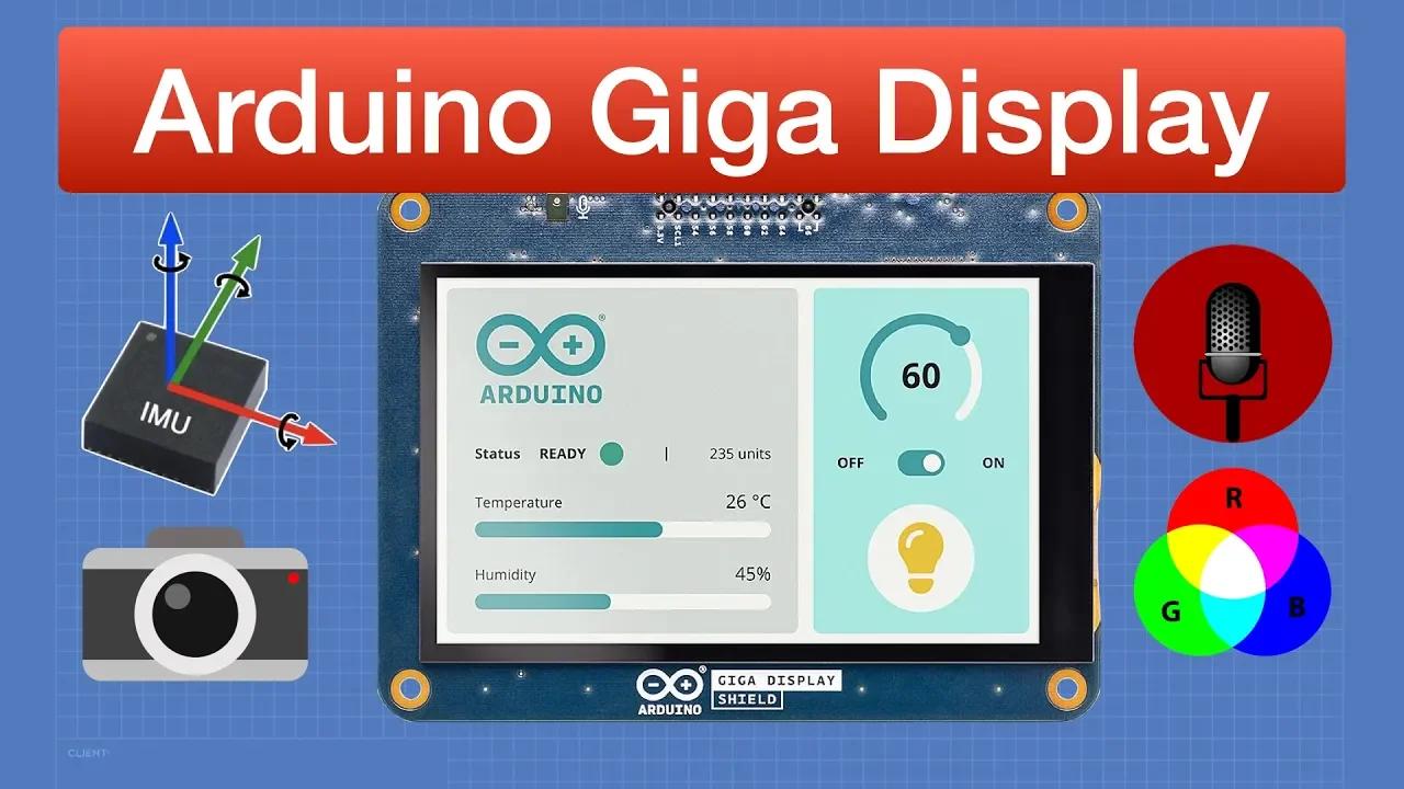 Arduino GIGA Display Shield
