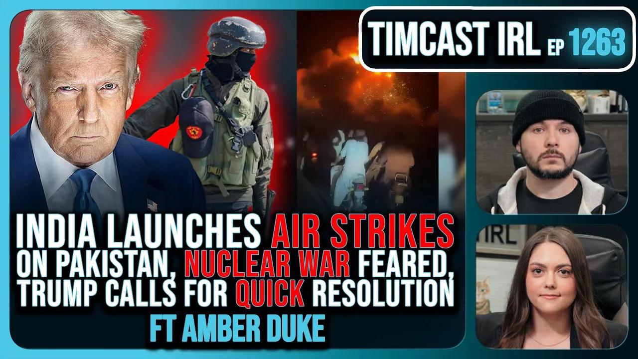 India Launches AIR STRIKES On Pakistan, Nuclear War Feared, Trump Calls ...