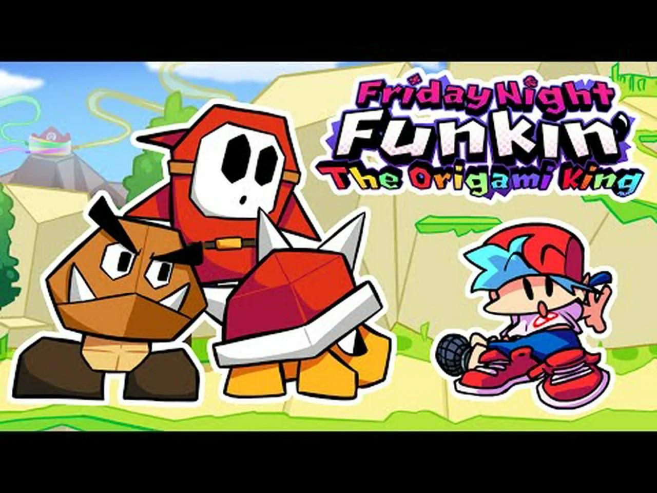 Friday Night Funkin’ 💜 VS Paper Mario FNF MOD (DEMO) (Full Week)