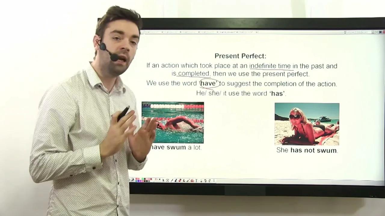 029 Learn English perfect tense