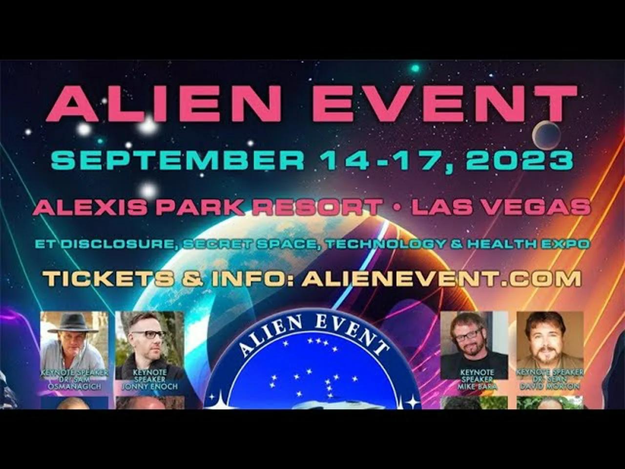Super Soldier Presentation Alien Event Expo - Las Vegas, NV Sept 14-17 ...
