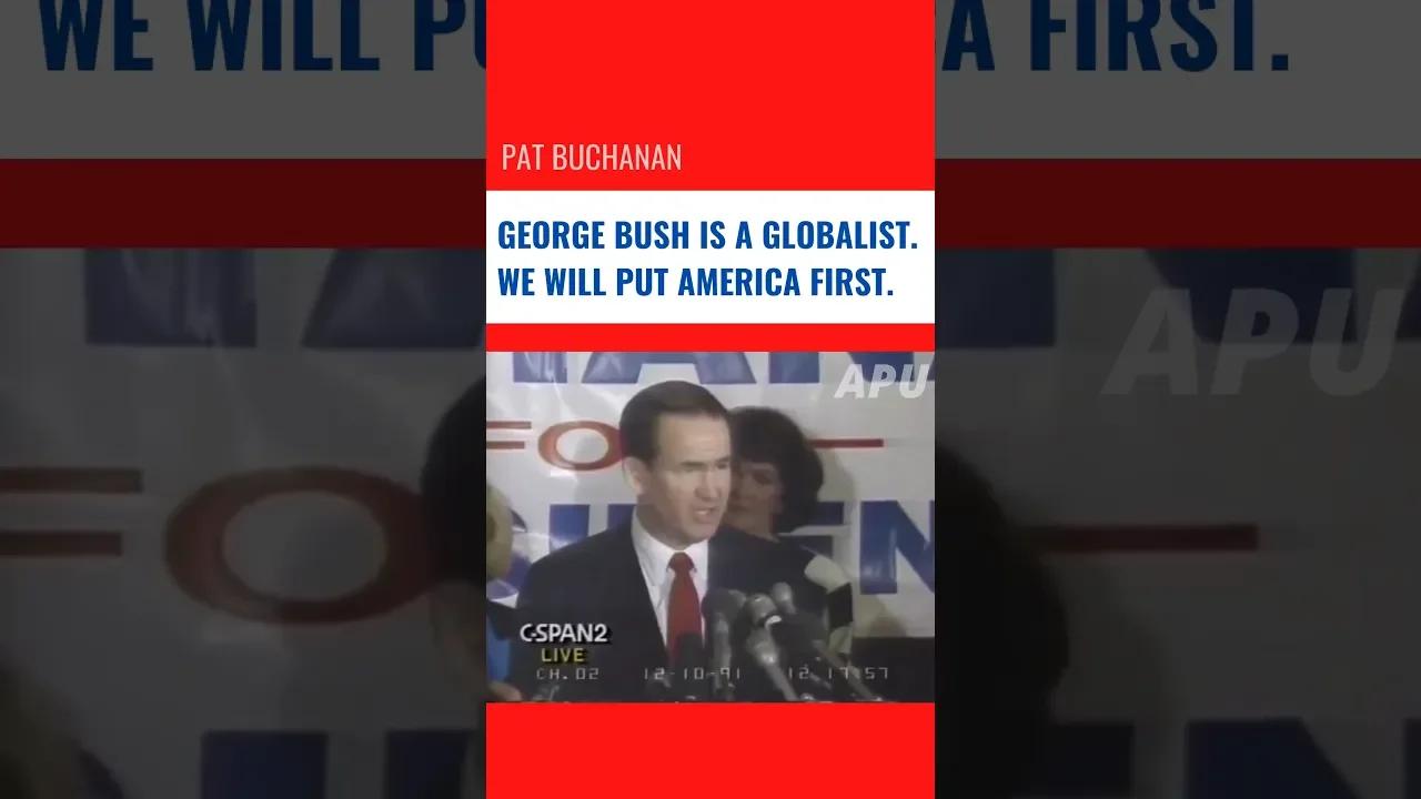TODAY IN HISTORY: Pat Buchanan launches 1992 Campaign against HW Bush