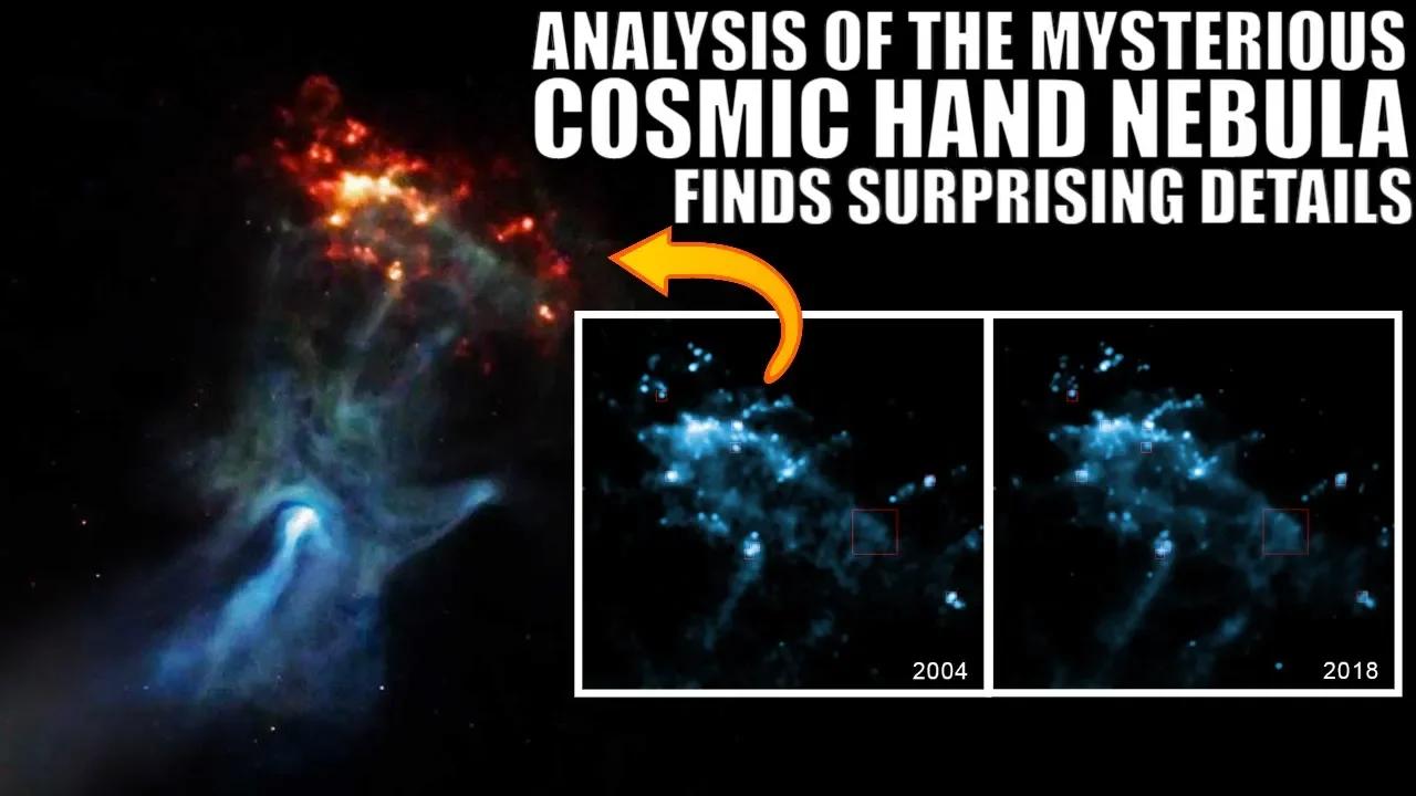 Cosmic Hand Nebula Study Reveals Surprising Explanation