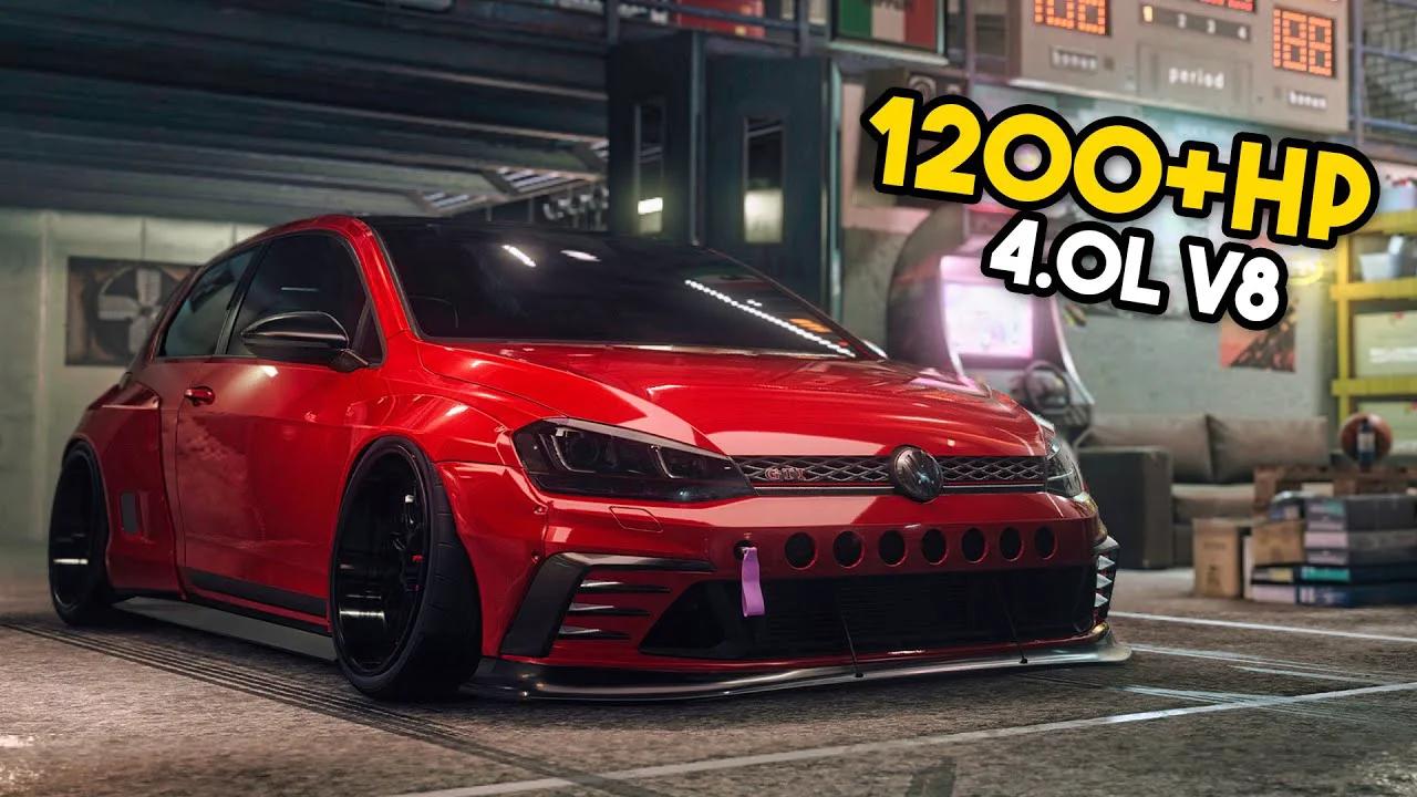 Need for Speed Unbound Gameplay - 1200HP VOLKSWAGEN GOLF GTI CLUBSPORT ...