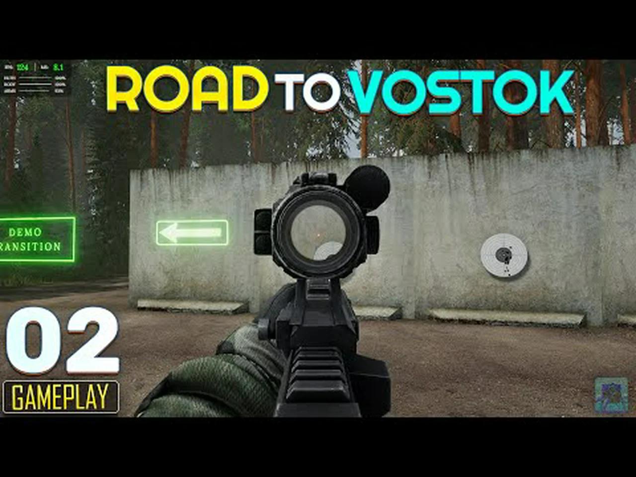 ROAD TO VOSTOK GUN SOUNDS / HOW TO EQUIP GUN IN ROAD TO VOSTOK