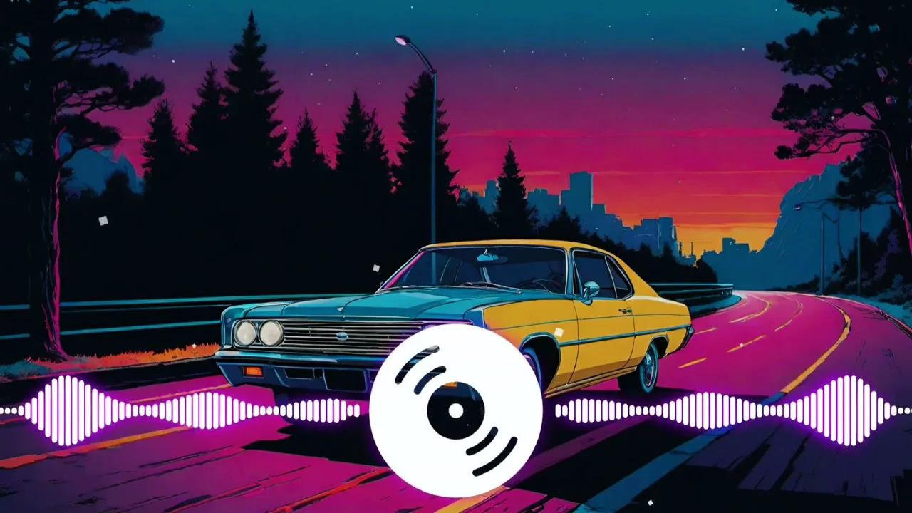 Neon Horizons - Dreamy Chill Retro Synthwave | Music by AI