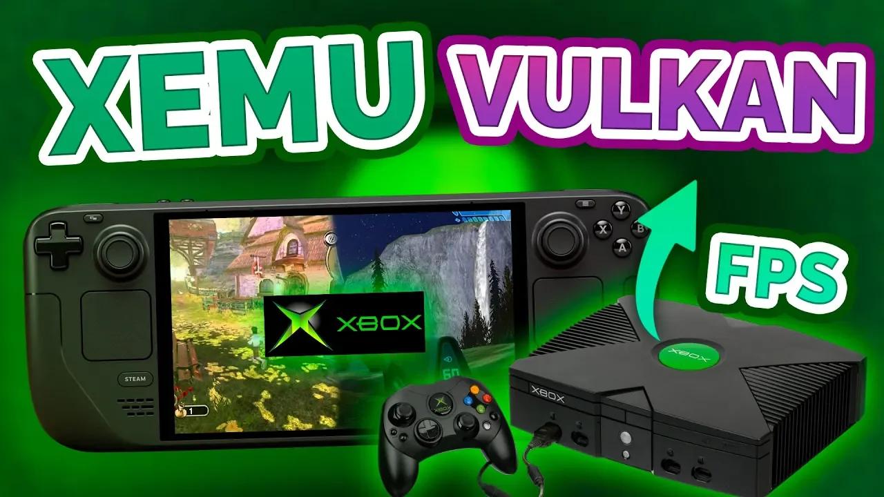 Steam Deck Xemu y Vulkan: Mejor rendimiento en juegos! 🚀 | Emulación XBOX - Halo - Fable