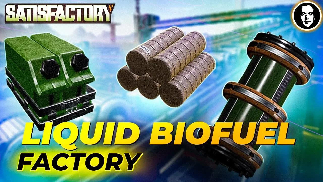 Liquid Biofuel Factory (Epic Jetpack Fuel) - Satisfactory New Player ...