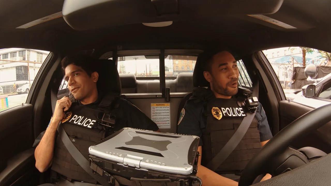 Headless corpse & severed head scene of Ricky