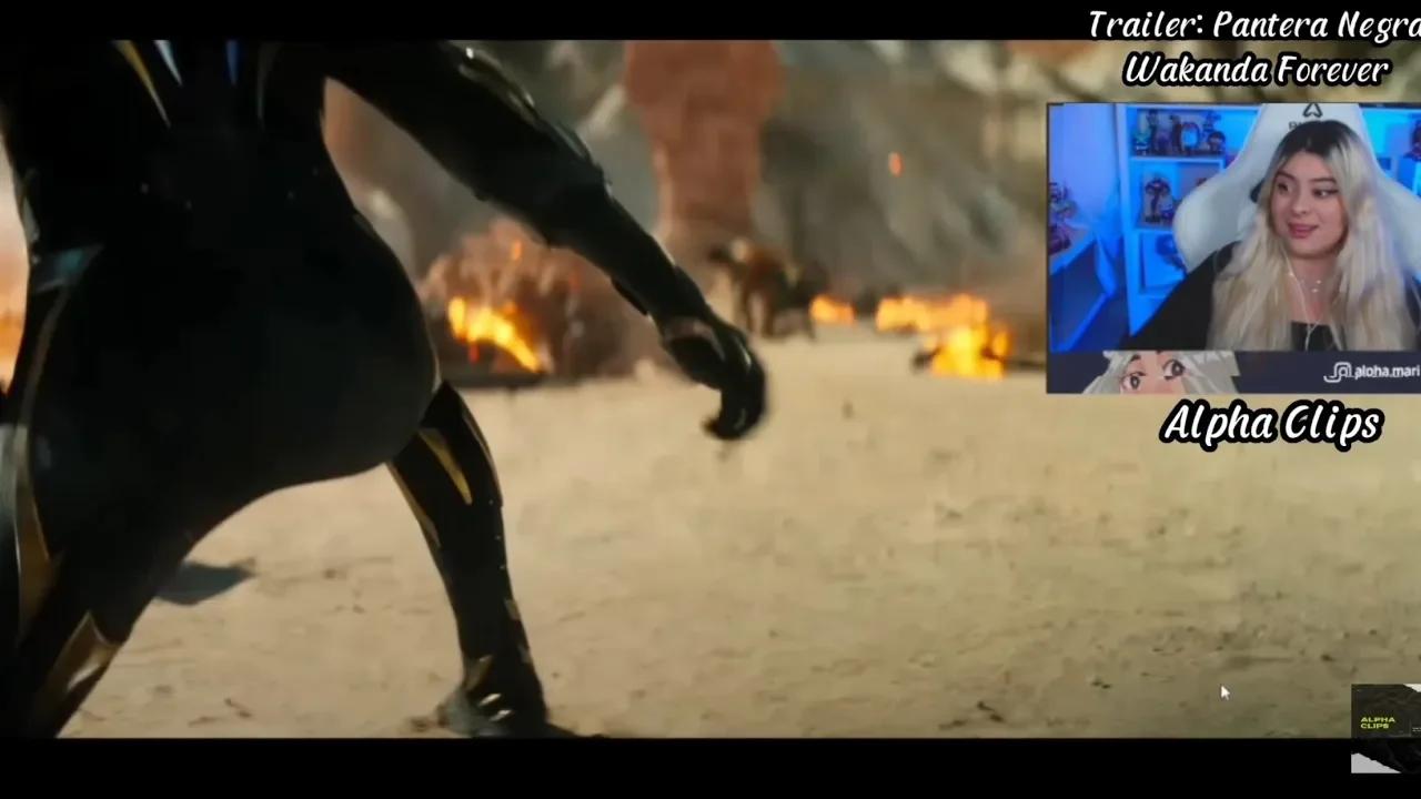 Mariana Alpha - WAKANDA FOREVER TRAILER ( REACT )